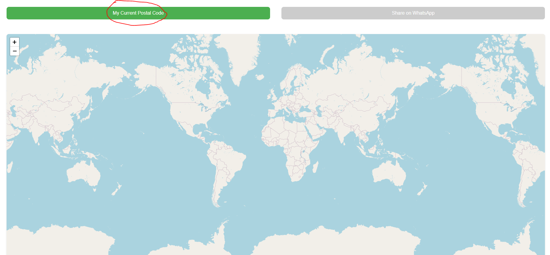 What Zip Code Am I In? Find my postal code. - Online Map Maker