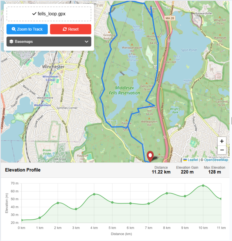 GPX Online File Viewer - View GPX (GPS) Data on Map & Get Elevation Profile - Online Map Maker