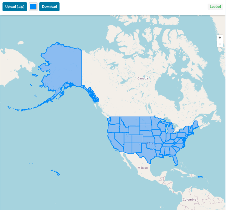 Online Shapefile Viewer - .shp Reader on Map - Online Map Maker